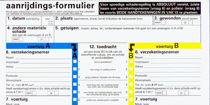 European claim form or Damage App Download | Alpina.nl